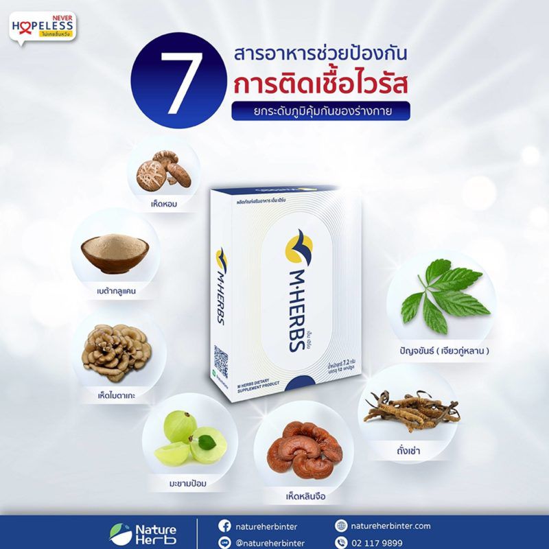 M HERBS แนะ สร้างภูมิคุ้มกัน รับมือ ไวรัสโควิด-19 - balancemag.net